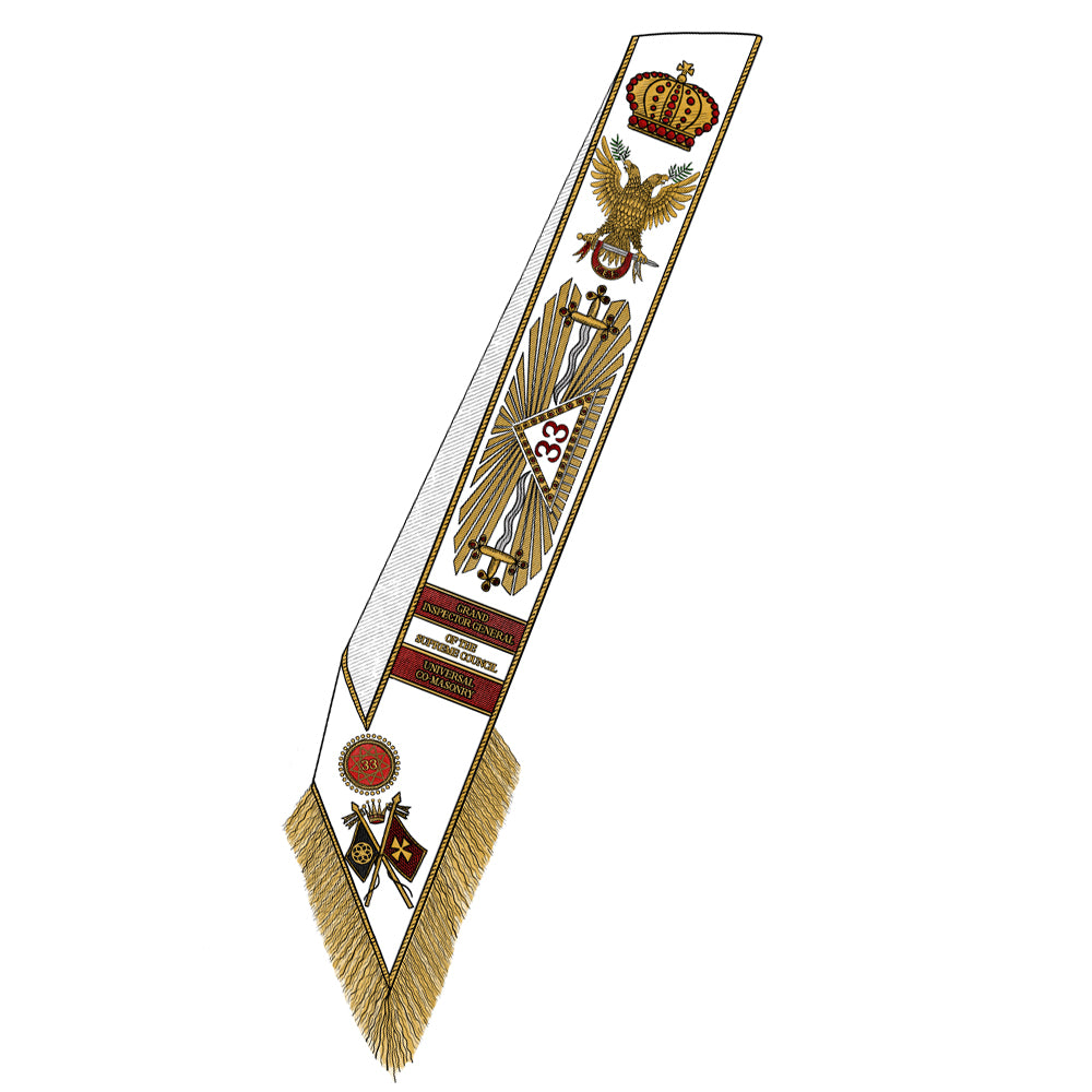 33rd Degree Sash – DISTRIBUTION SERVICES